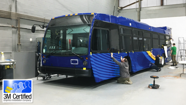 Transit Livery Installation | Seifert Transit Graphics