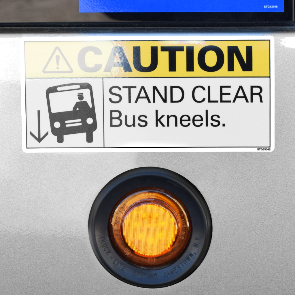 Safety Standard Decals - Seifert Transit Graphics