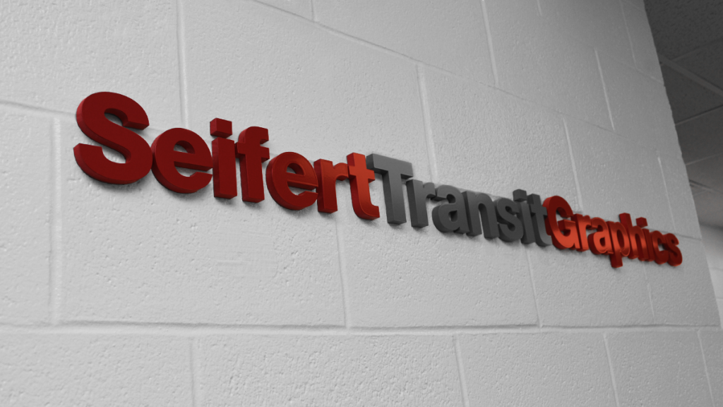 The Authority in Transit Graphics - Seifert Transit Graphics