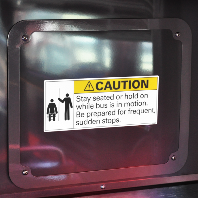 Safety Standard Decals | Seifert Transit Graphics