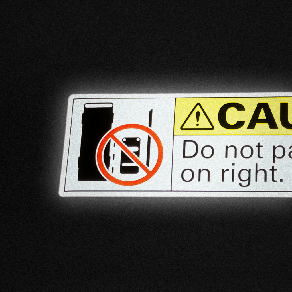 Safety Standard Decals - Seifert Transit Graphics