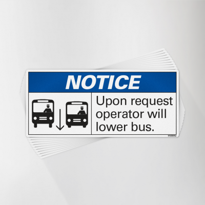 ADA Signage Bus Decals | Seifert Transit Graphics | ADA Decals for ...