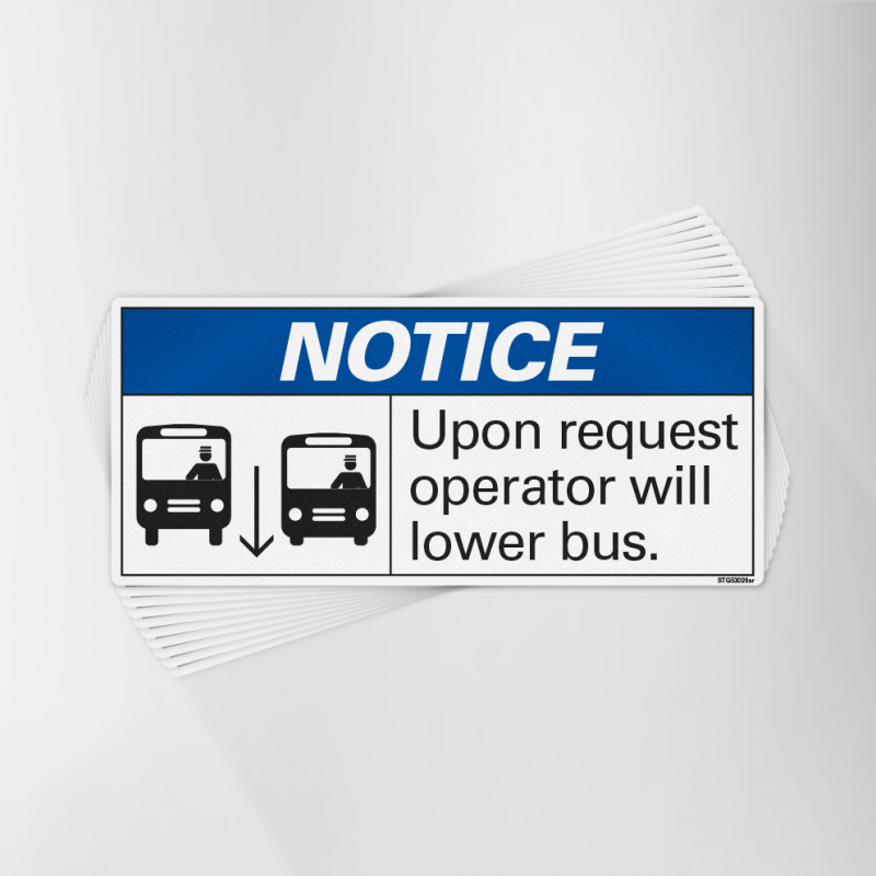 Exterior Transit Safety Decals | Seifert Transit Graphics | Best Safety ...