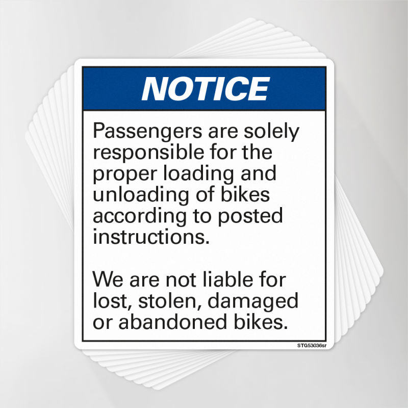 Exterior Transit Safety Decals | Seifert Transit Graphics | Best Safety ...