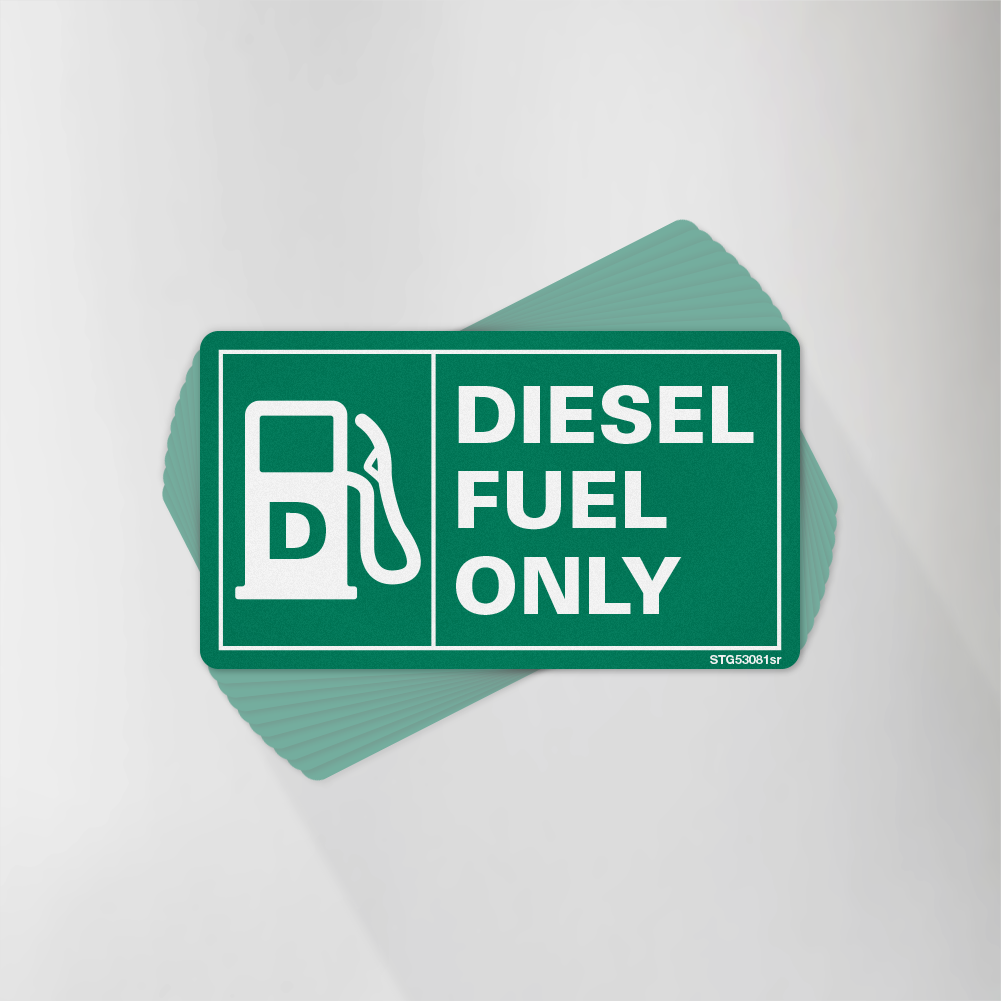 Diesel Fuel Only Decal Pack - Seifert Transit Graphics