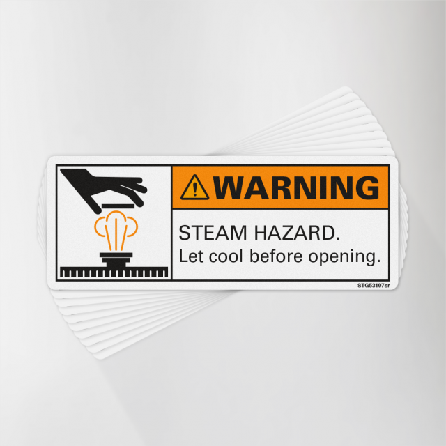 Steam Hazard Decal Pack - Seifert Transit Graphics