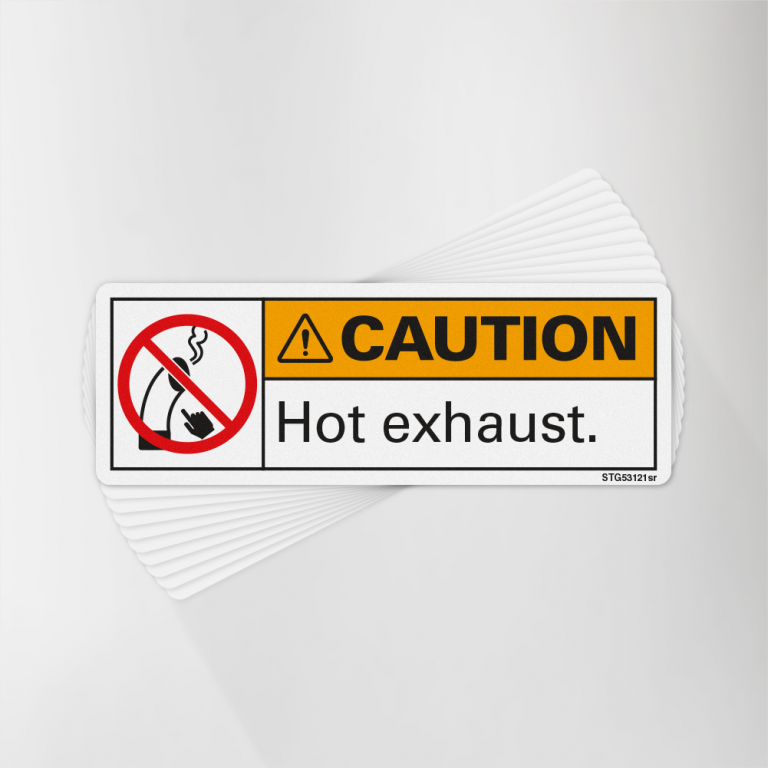 Hot Exhaust Decal Pack | Seifert Transit Graphics