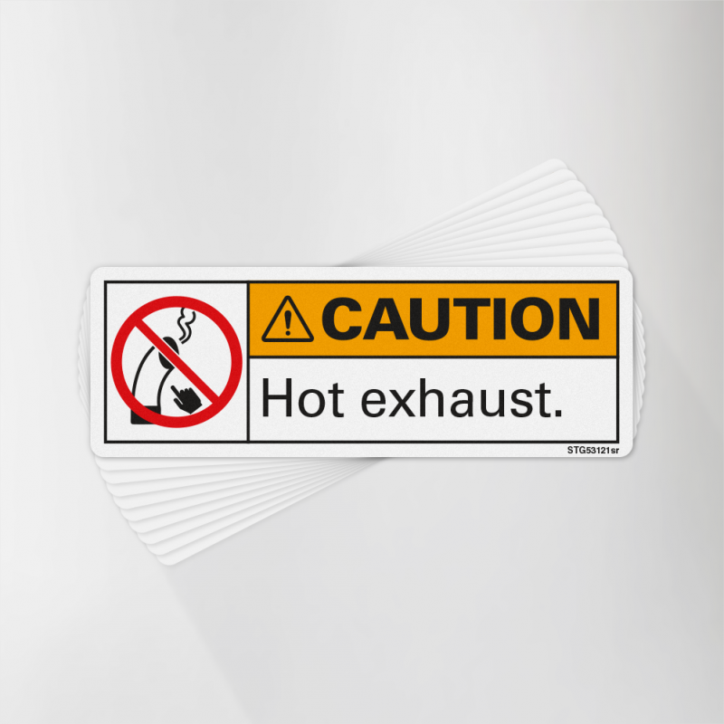 Hot Exhaust Decal Pack | Seifert Transit Graphics