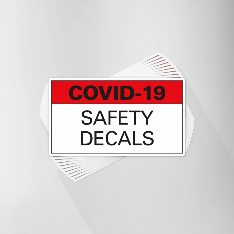 Covid-19 Safety Bus Decals | Seifert Transit Graphics | Covid / Face ...