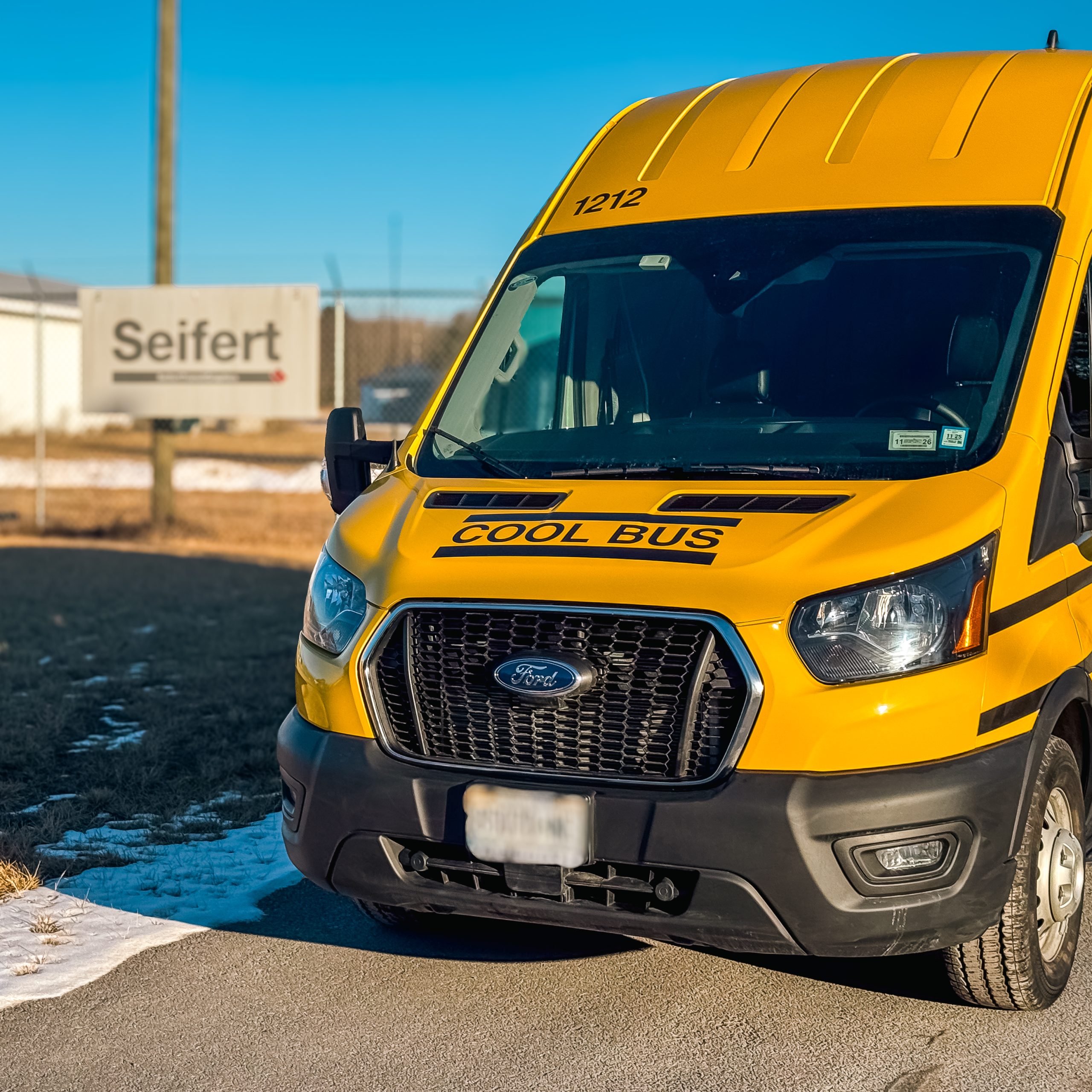 School is in for Seifert: The Vinyl-Wrapped School Bus That Looks Like ...